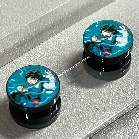 funimation | Jewelry | My Hero Academia Deku Lightening Anime Acrylic ...
